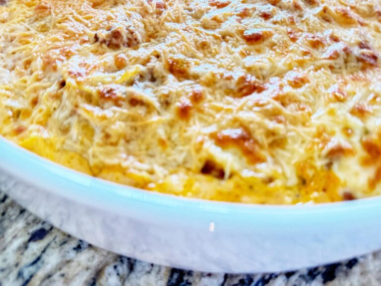 Baked Spaghetti With A Twist- - At Home with Debbie