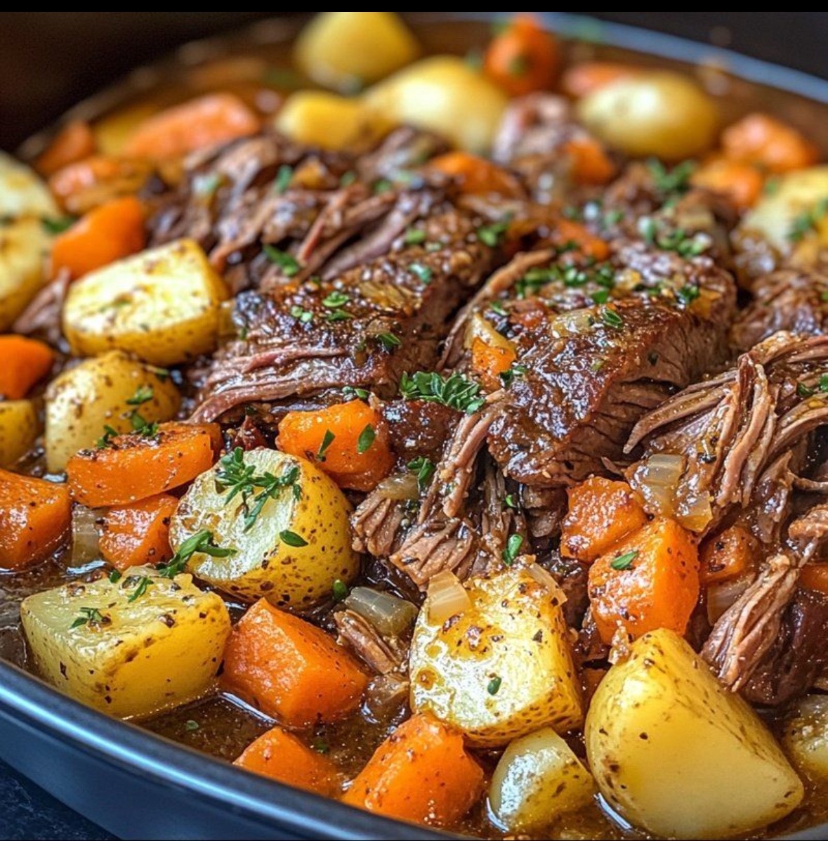 Debbie’s Easy Peezy Pot Roast - At Home with Debbie
