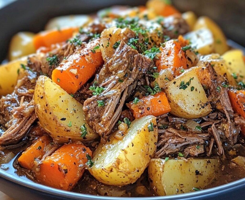 Debbie’s Easy Peezy Pot Roast - At Home with Debbie